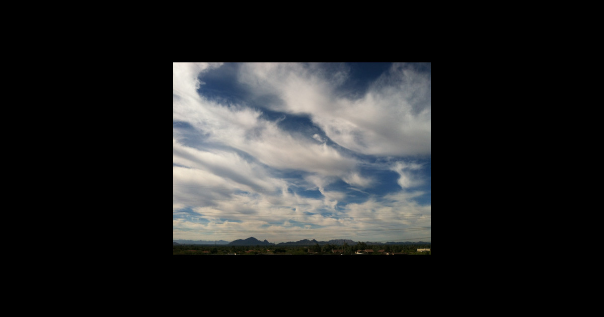 Cloud swirls - Cloudscape - Sticker | TeePublic