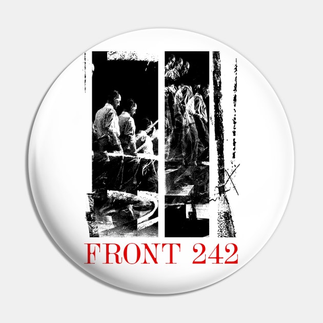 Front 242 ∆∆ Original Aesthetic Fan Design - Front 242 - Pin | TeePublic