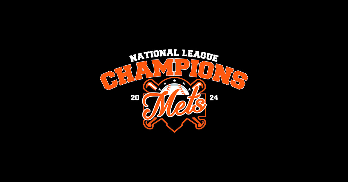 NL Champs - Mets - 2024 - New York Mets - Sticker | TeePublic