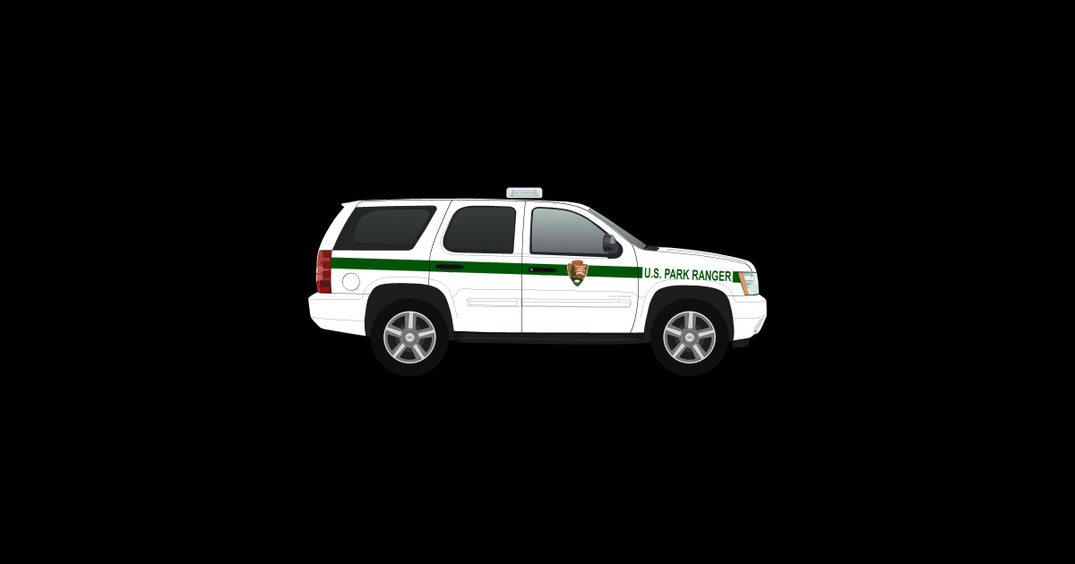 US Park Ranger Tahoe - Park Ranger Car - Sticker | TeePublic