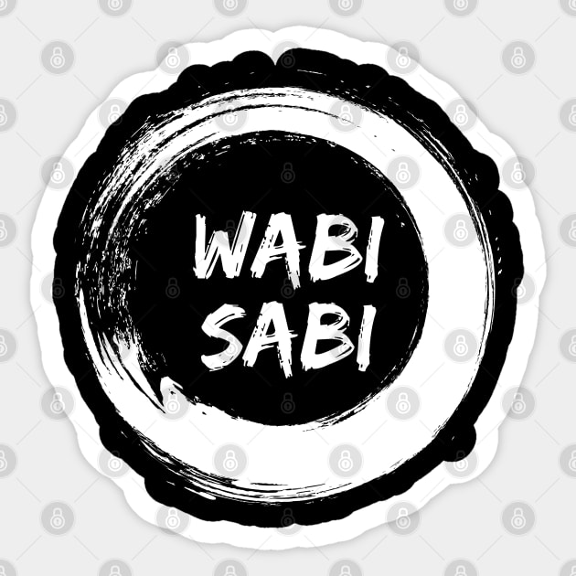 Wabi-Sabi japanese concept - Japanese Art Style - Sticker | TeePublic