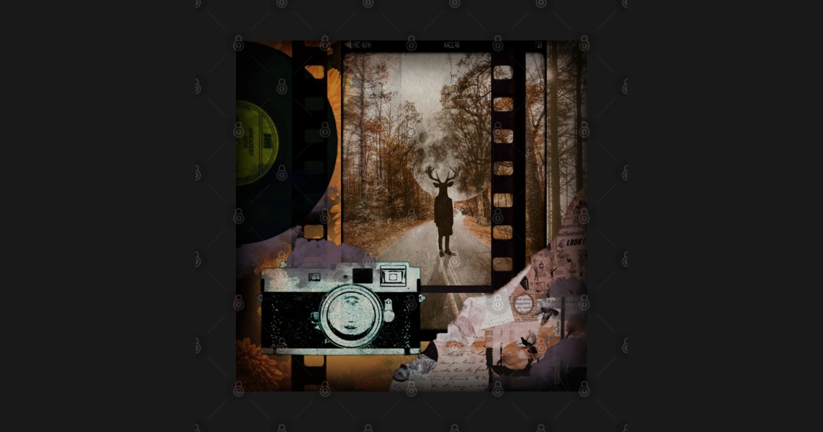 Horror movie vintage retro aesthetic cottagecore surrealism landscape ...