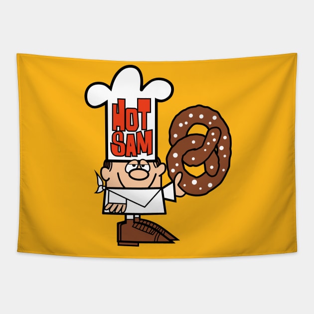 Hot Sam Pretzels - Stranger Things - Tapestry | TeePublic