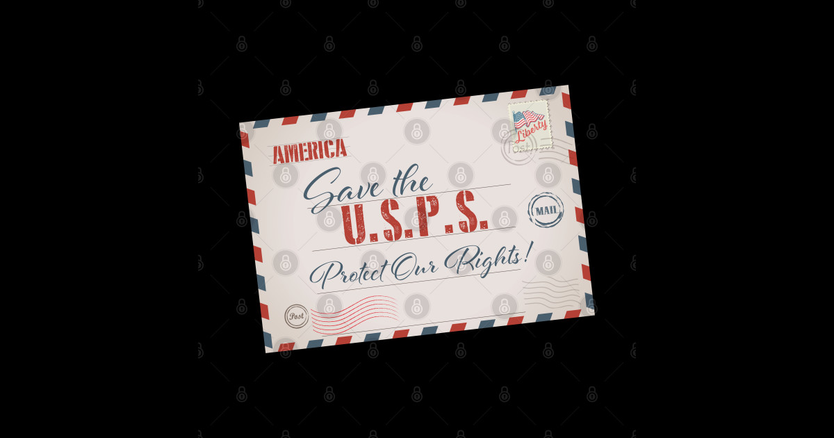 Save the U.S.P.S. - Usps - Sticker | TeePublic