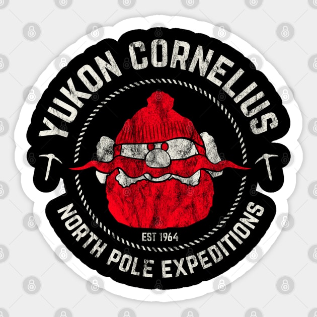 Yukon Cornelius North Pole Expeditions - Yukon Cornelius - Sticker ...