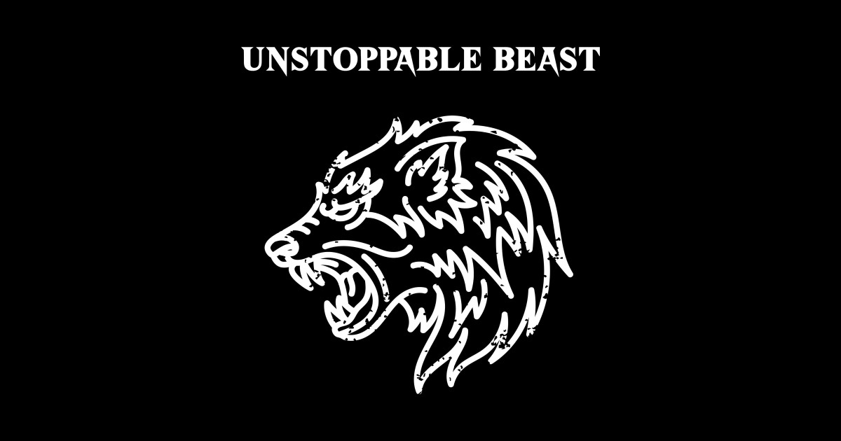 Unstoppable Beast - Tattoo - Sticker | TeePublic