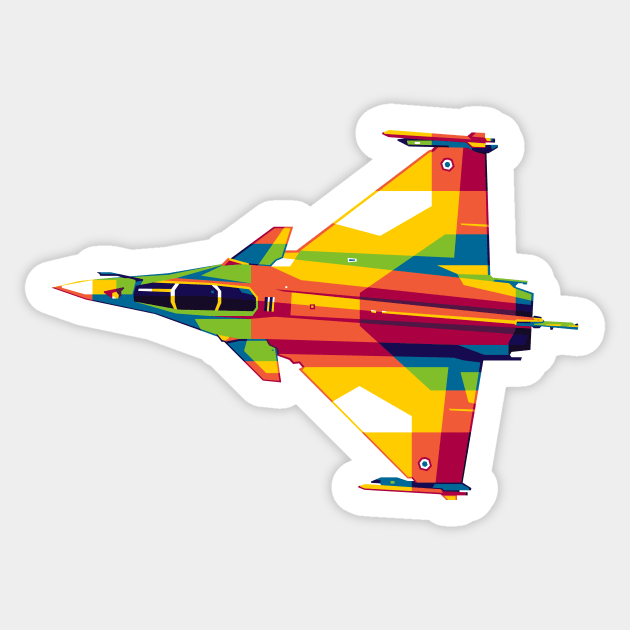 Dassault Rafale Fighter Jet - Rafale - Sticker | TeePublic