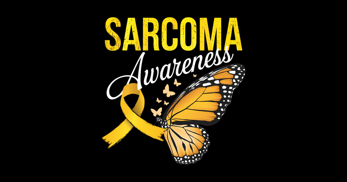 Sarcoma Awareness Cute Yellow Ribbon Cancer Survivor Warrior - Cancer ...