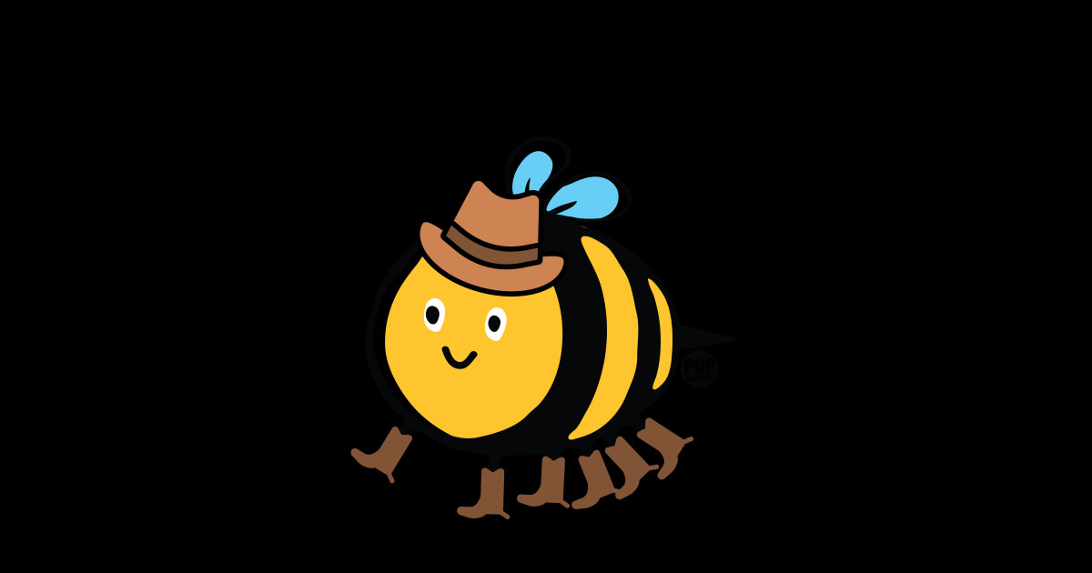 BEEHAW - Bee - Sticker | TeePublic
