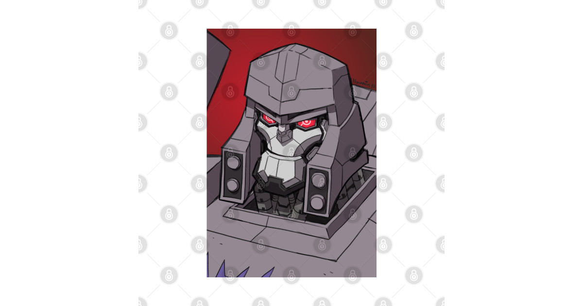 Animated Villain Bot - Megs - T-Shirt | TeePublic
