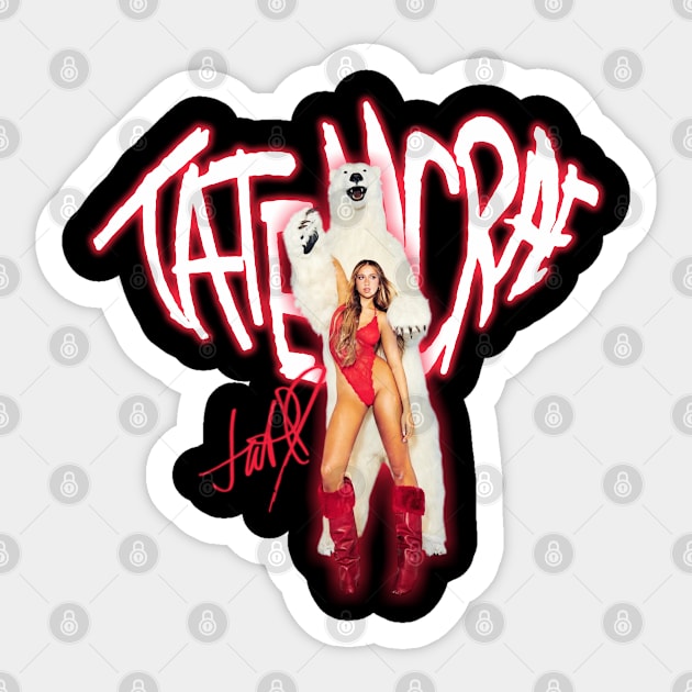 Tate Mcrae - Autograph - Singer - Sticker | TeePublic