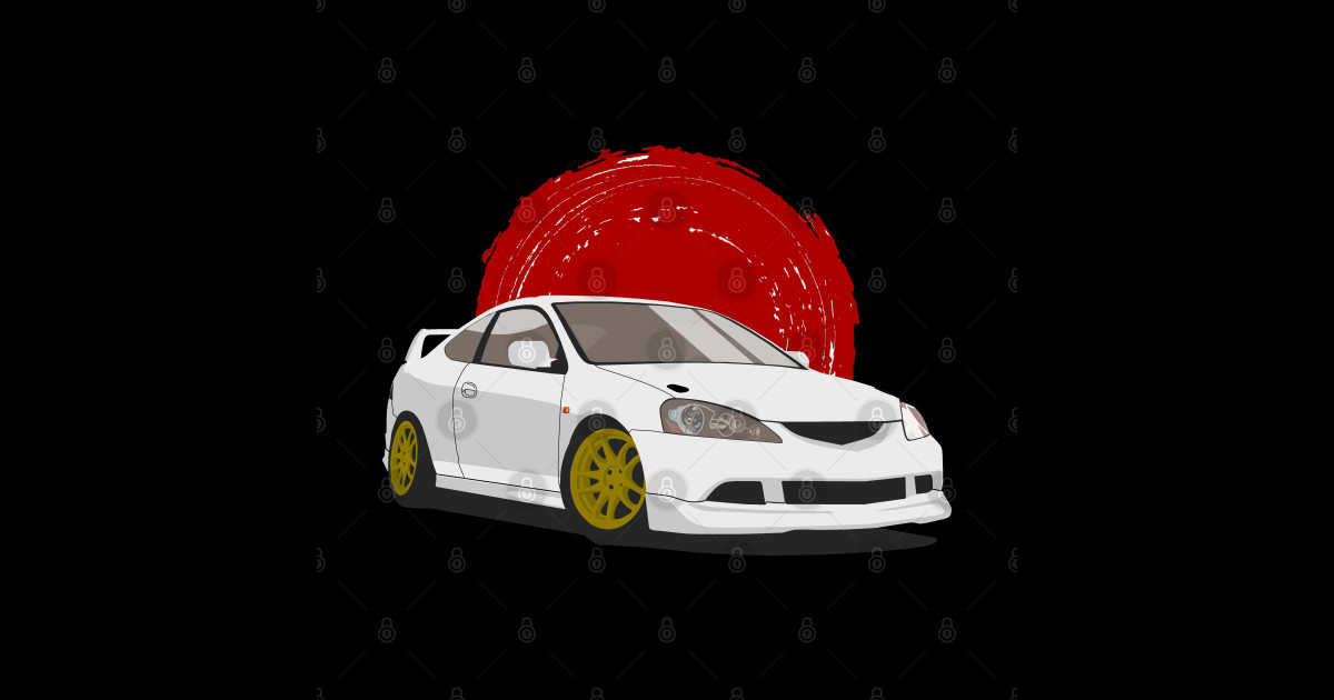 Honda Integra type r dc5 - Honda - Sticker | TeePublic