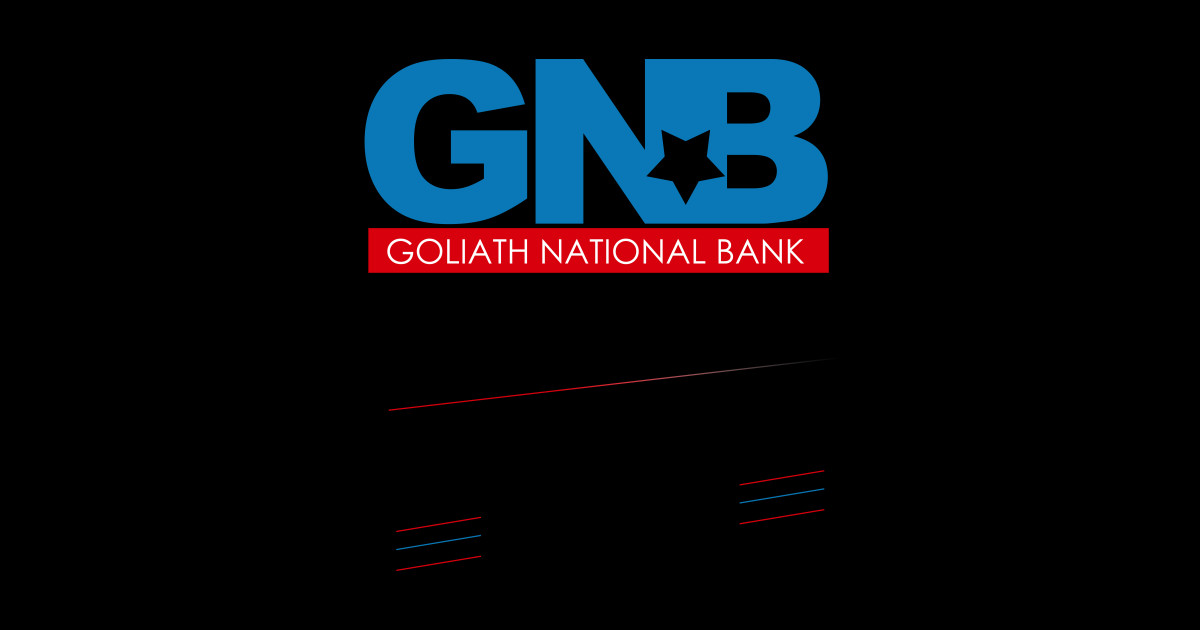 Goliath National Bank - How I Met Your Mother - Sticker | TeePublic