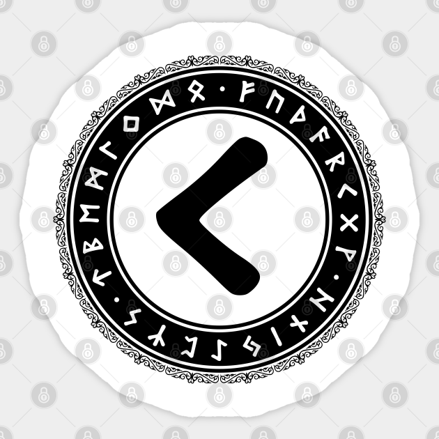 Rune Kaunaz - Kaunaz - Sticker | TeePublic