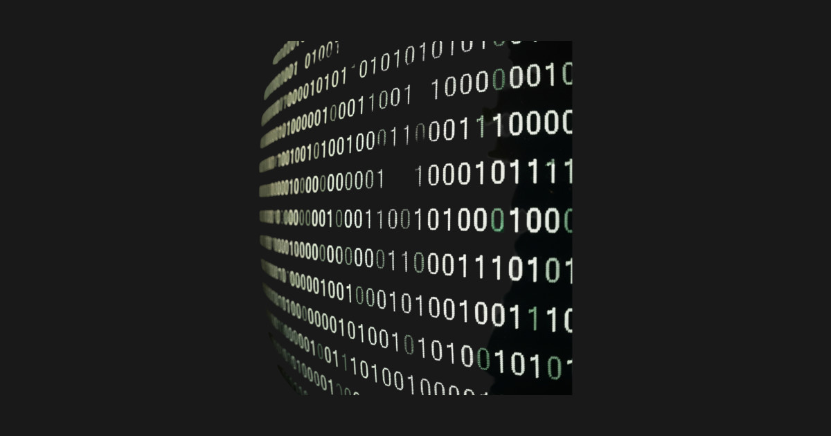 Binary Code Pattern - Binary Code Pattern - T-Shirt | TeePublic