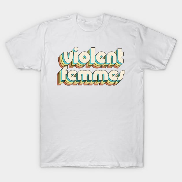 violent femmes - vintage color - Violent Femmes - T-Shirt | TeePublic