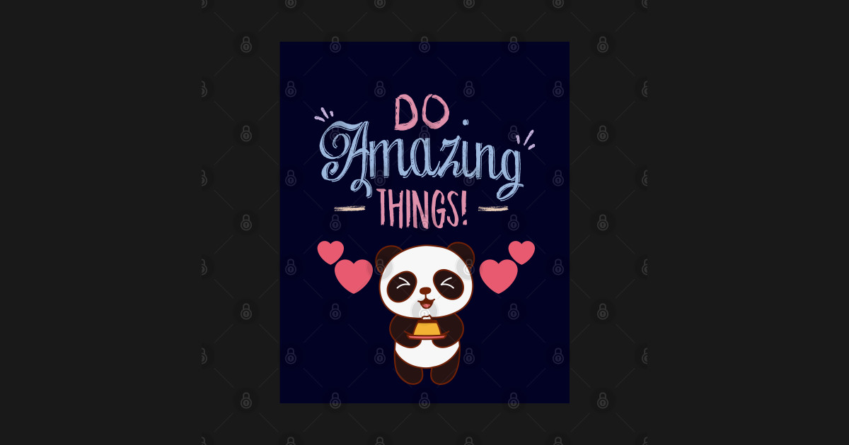 Do Amazing Things - Motivational - T-Shirt | TeePublic