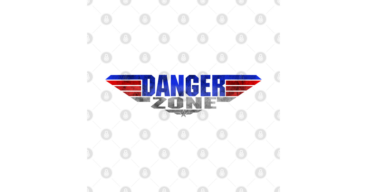Top Gun Maverick Vintage Logo Danger Zone - Top Gun Maverick Movie ...