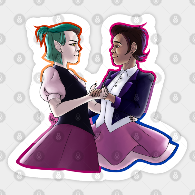 Lumity - The Owl House - Sticker | TeePublic