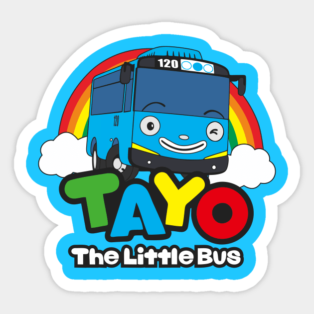 Tayo The little Bus - Tayo - Sticker | TeePublic