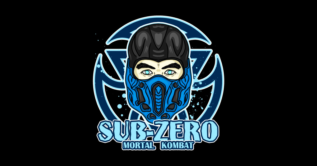 Sub-Zero - Sub Zero Mortal Kombat - Sticker | TeePublic