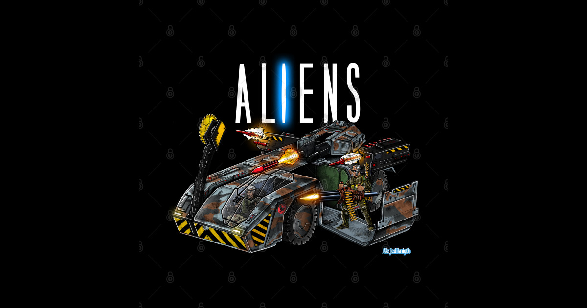 Aliens APC Vehicle - Aliens - Sticker | TeePublic