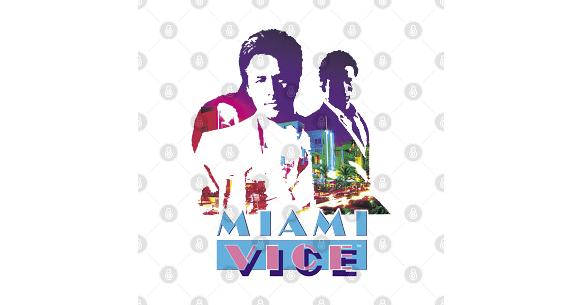 Miami Vice Crockett And Tubbs - Miami Vice Crockett And Tubbs - T-Shirt ...