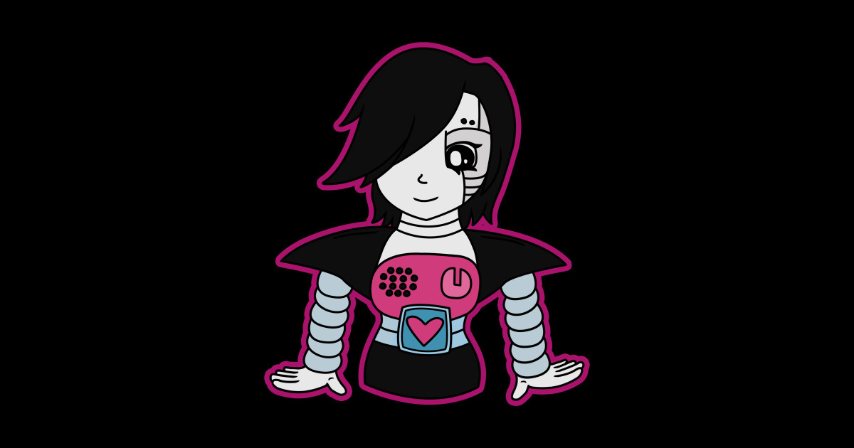 Undertale Mettaton - Undertale - Sticker | TeePublic