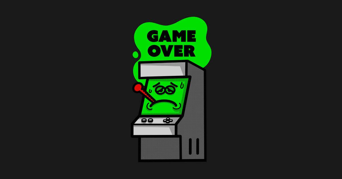 Game over - Game Over - T-Shirt | TeePublic