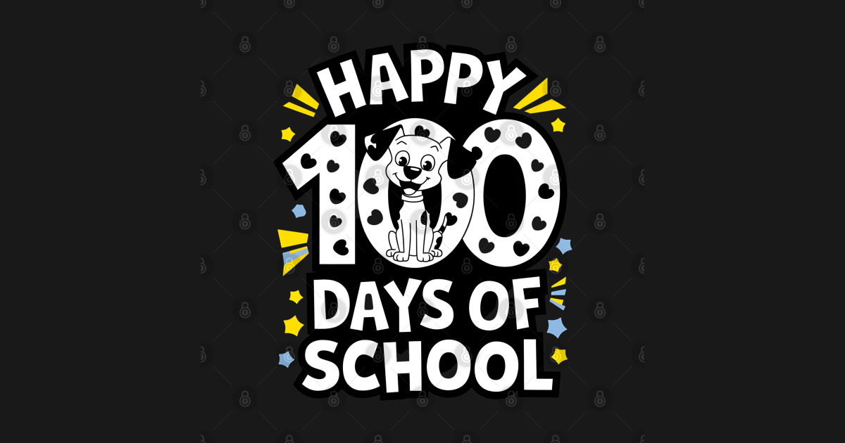 100 Days Of school Dalmatian Dog Lovers - 100 Days Of School Dalmatian ...