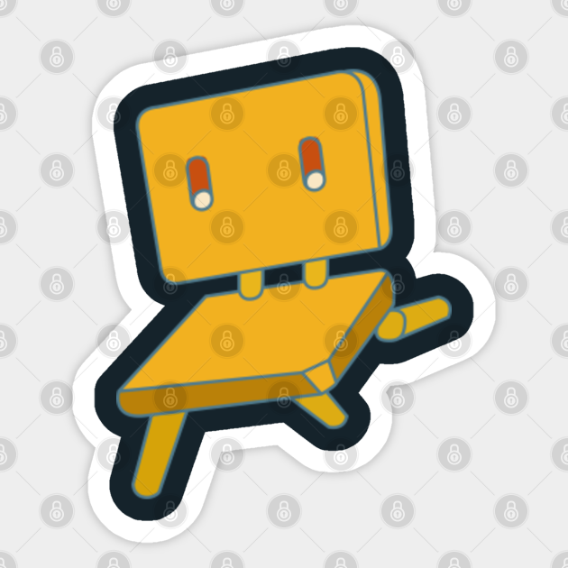 Suzume's chair - Suzume No Tojimari - Sticker | TeePublic