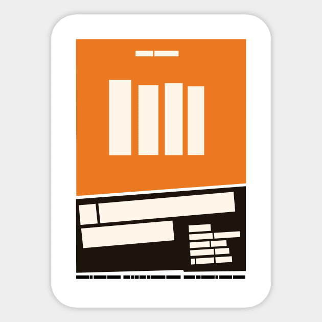 A Clockwork Orange Simple - A Clockwork Orange - Sticker | TeePublic