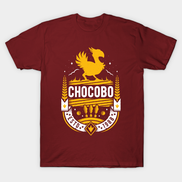 Chocobo Emblem - Final Fantasy Vii - T-Shirt | TeePublic