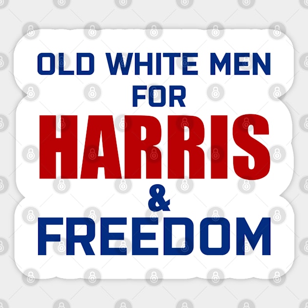 Old White Men For Harris And Freedom - Old White Men For Harris And ...