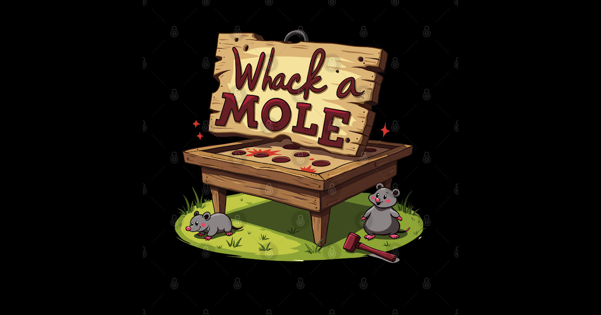 Whack a mole. Whack your stress away in no time! - Stress Relief ...