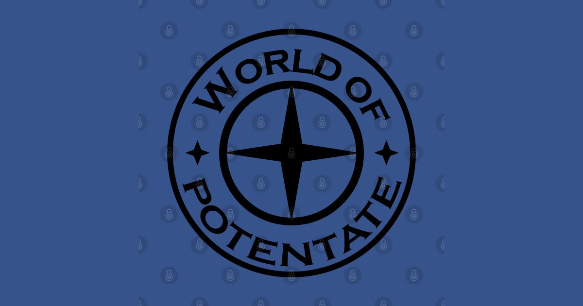 World of Potentate small logo - Potentate - T-Shirt | TeePublic
