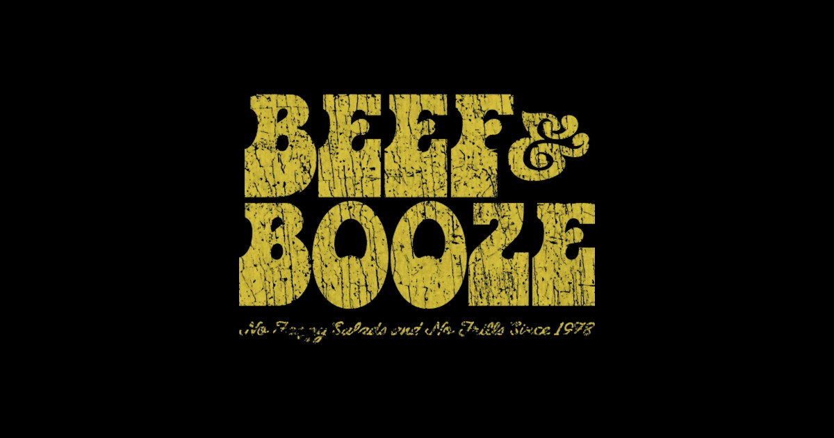 Beef & Booze 1978 - Meat Lover - Posters and Art Prints | TeePublic