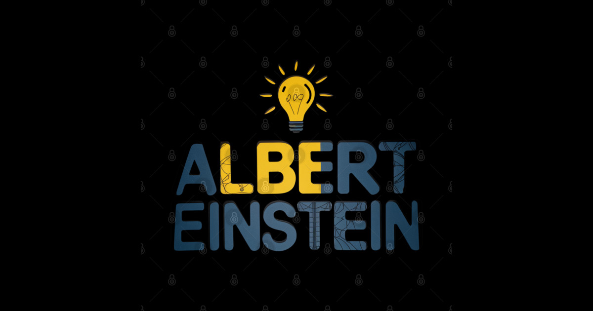albert einstein idea - Albert Einstein - Sticker | TeePublic