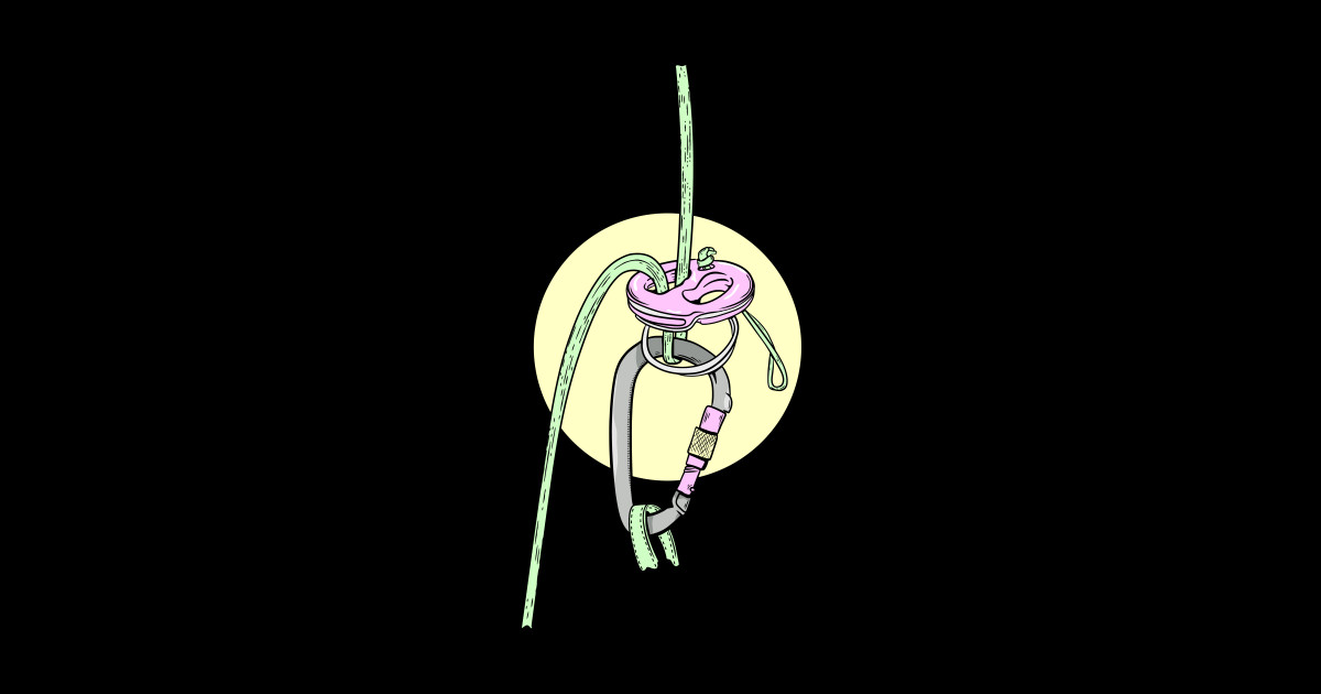 Vintage climbing stitch plate - Stitch Plate - Sticker | TeePublic