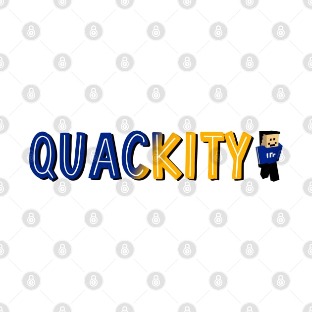 Quackity (with MC Skin) - Quackity - T-Shirt | TeePublic