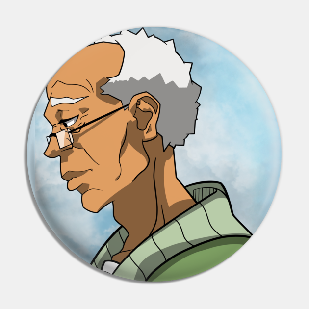 Grandad - The Boondocks - Pin | TeePublic