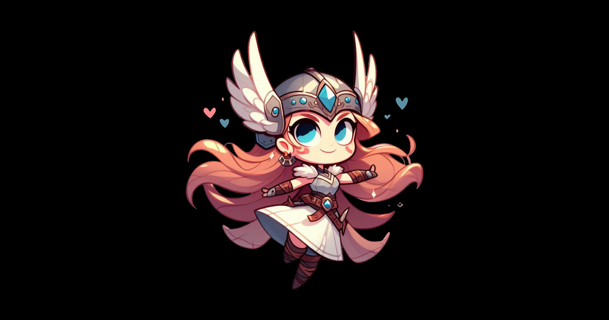 Cute Valkyrie - Valkyrie - Sticker | TeePublic