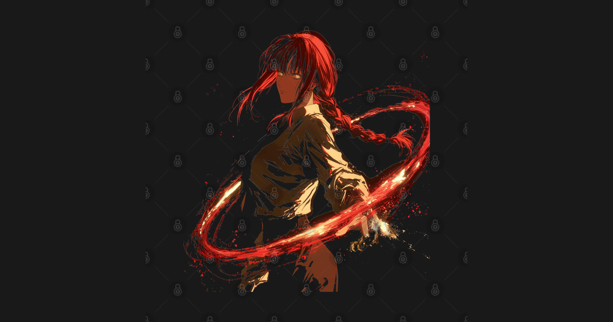 Makima from Chainsaw Man Fan Art - Makima - T-Shirt | TeePublic