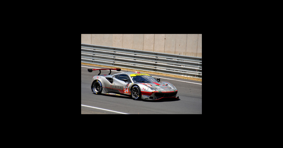 Ferrari 488 GTE EVO no54 24 Hours of Le Mans 2023 - Ferrari 488 Gte ...