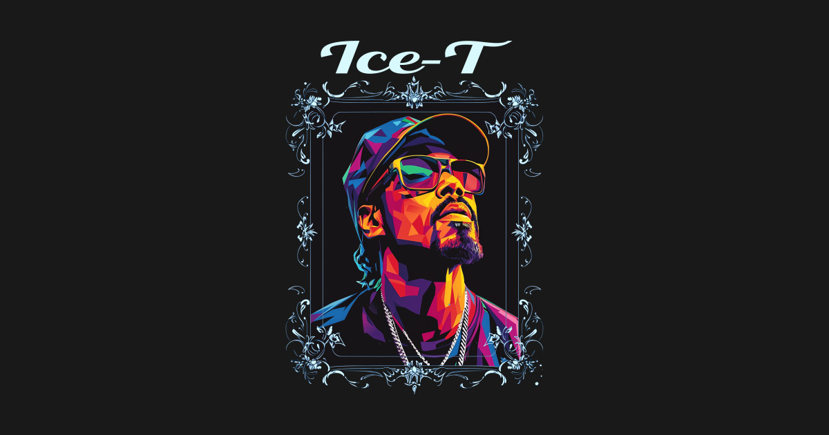 ICE-T MUSICIAN FAN ART - Ice T Musician Fan Art - T-Shirt | TeePublic