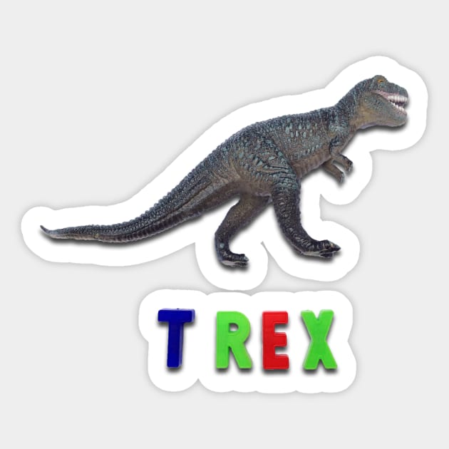 T-Rex - Dinosaur - Sticker | TeePublic