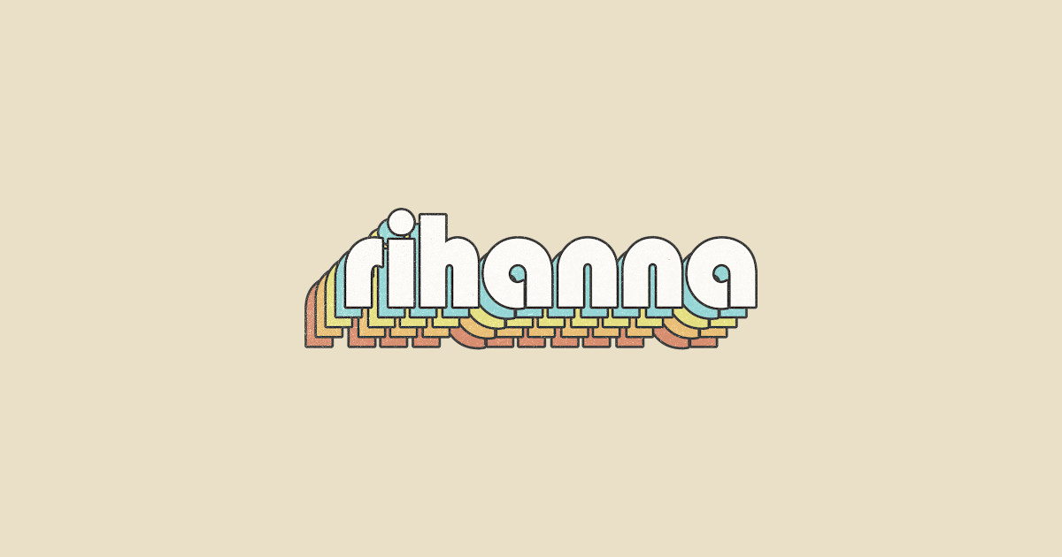 Retro Rihanna - Rihanna - T-Shirt | TeePublic