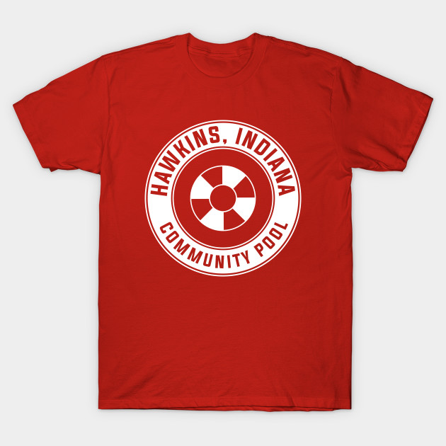 Hawkins Community Pool - Stranger Things - T-Shirt | TeePublic