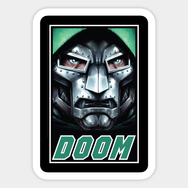 DOOM - Marvel - Sticker | TeePublic