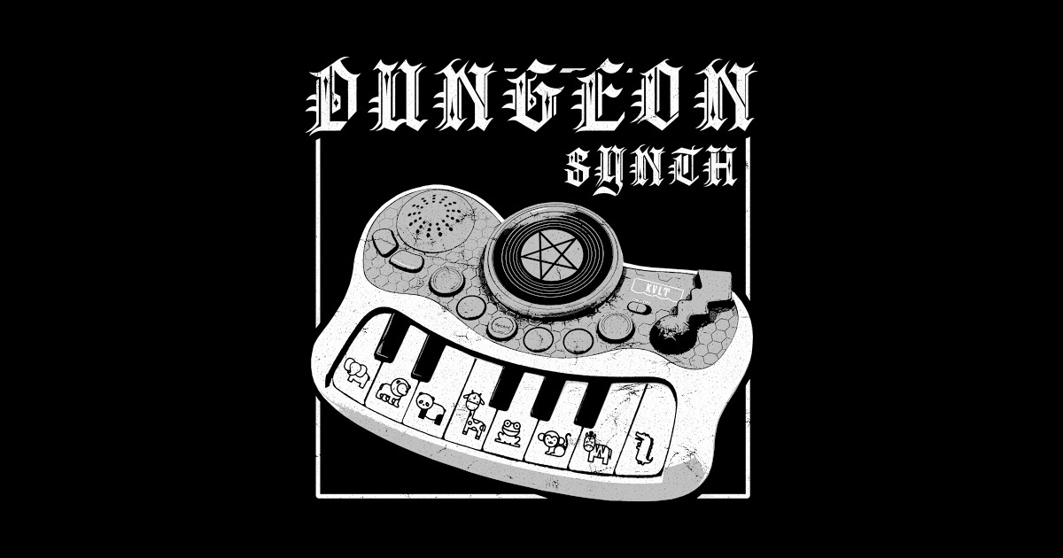 Dungeon Synth - Black Metal - Sticker | TeePublic